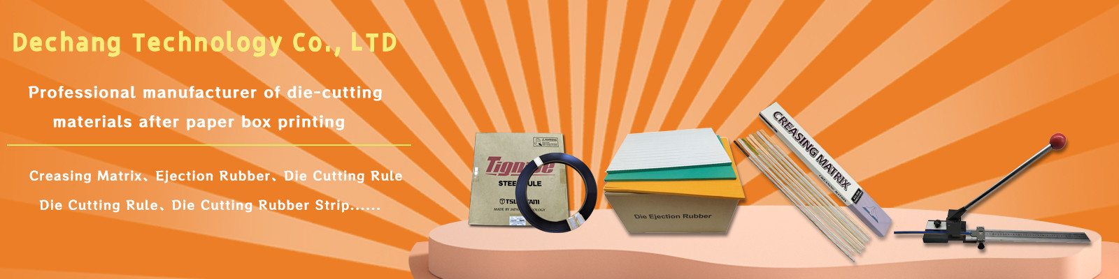 Die Ejection Rubber factory, Buy good price Creasing Matrix Cutter products