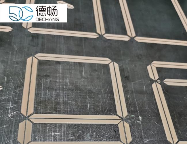 PVC Material Die Cutting Creasing Matrix Pink Color 0.3mm×1.5mm