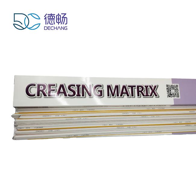 0.4mm ×1.3mm Die Cutting Matrix Pressed Board Based Black Color