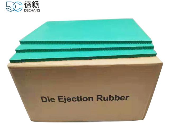 40 Degree Die Ejection Rubber Sponge Foam Adhesive Green Color