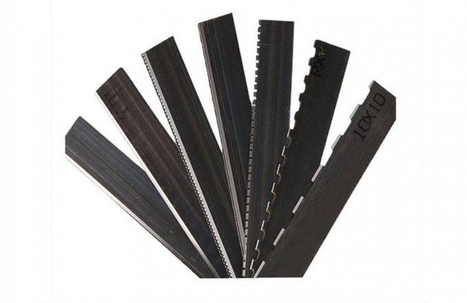 12 Tooth Bottom Die Makers Steel Rules Knife 4pt For Bending Machine