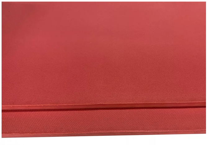 Red Adhesive Eva Rubber Foam Sheet Shore A 35 Degree For Die Cutting Board