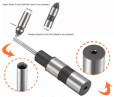 Hollow Paper Hole Drill Bit 9mm Diameter For Punching Machine OEM