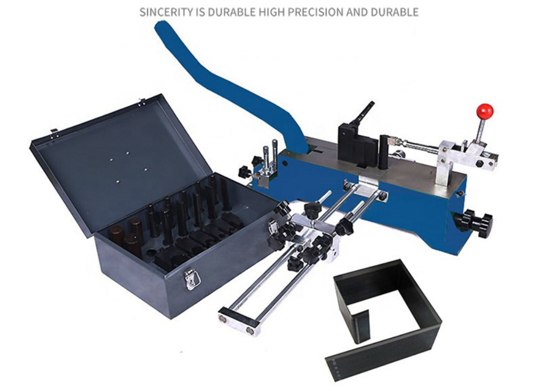 Min 65 Degree Manual Rule Bending Machine For Steel Metal Rule 3PT 4PT