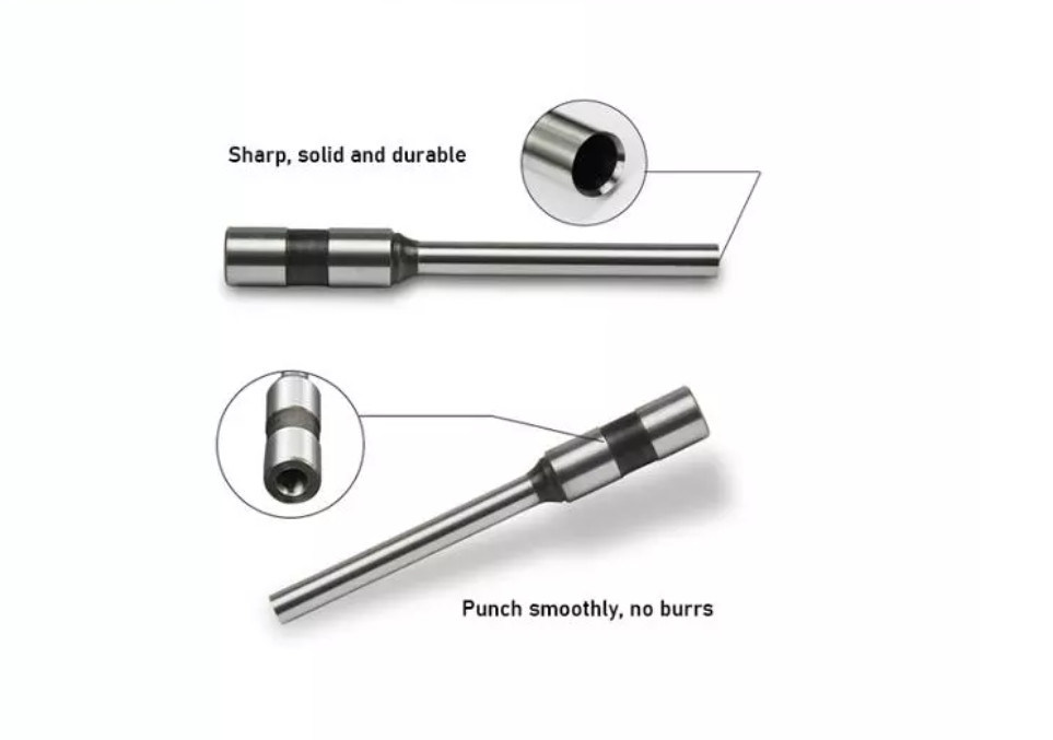 Tag Card Paper Hole Punch Drill Bit Straight Head For Cardboard