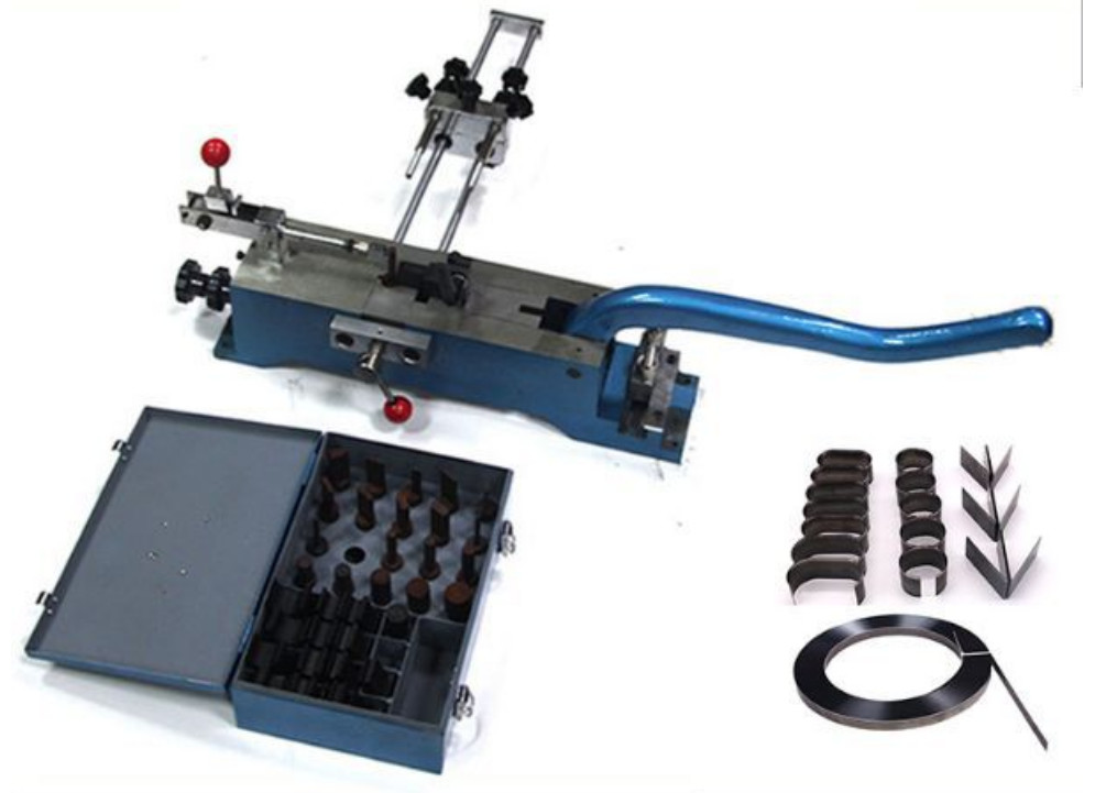 65 Degree Angle Manual Steel Rule Bending Machine 1.3PT 2PT Thickness