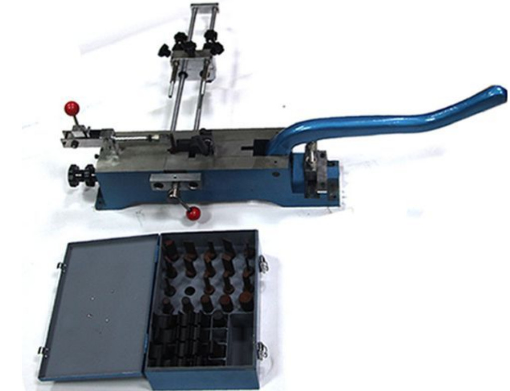 65 Degree Angle Manual Steel Rule Bending Machine 1.3PT 2PT Thickness