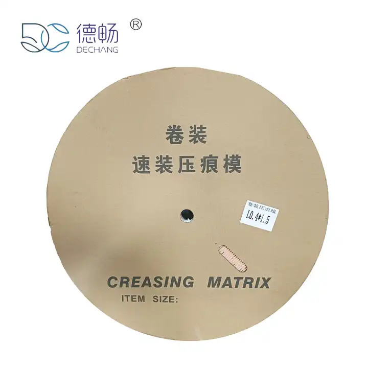 Sale Die Cutting Creasing Roll packing Creasing Matrix Adhesive Plastic ...