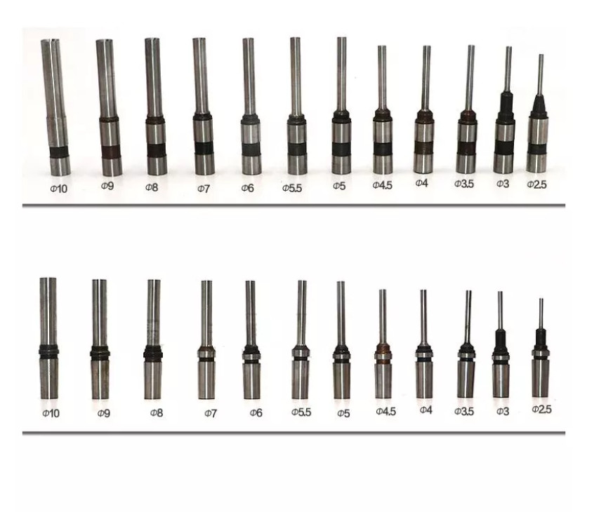 Hollow Hole Paper Drill Bit Taper Shank Type For Paper Drilling OEM