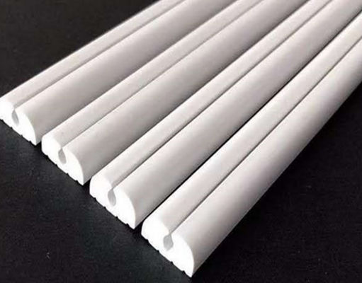Die Cutting Industrial Rubber Strips White Explosion Proof Arched Shape